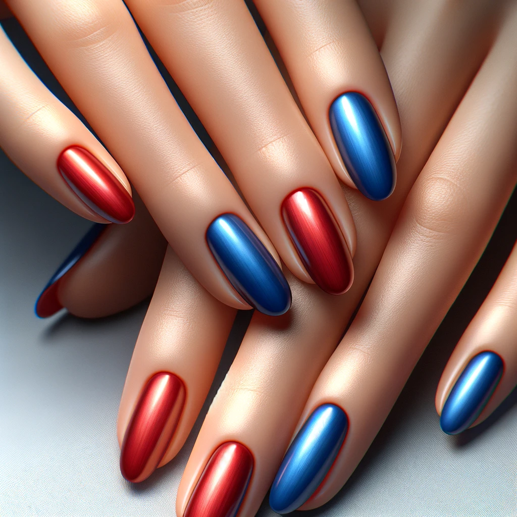 Struggling with Nail Art? Here's How to Perfect Classic American Flag ...