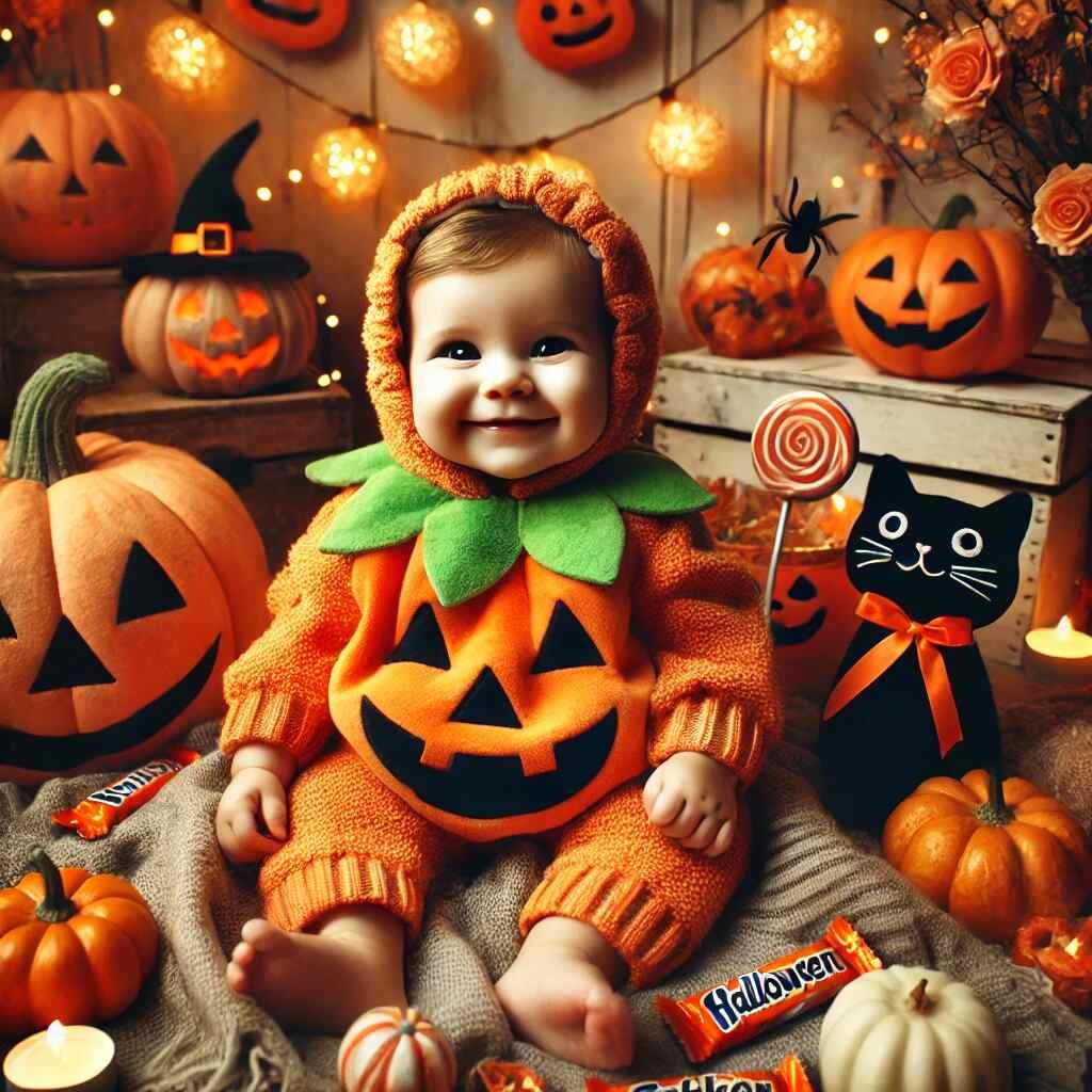 70 Best Baby’s First Halloween: Super Cute Captions and Quotes You’ll ...