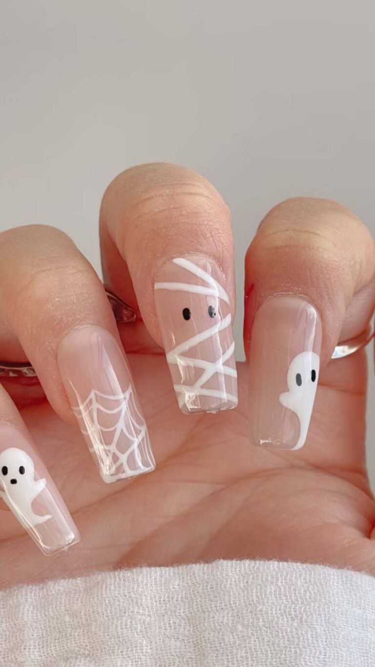 20 Spooky-Cute Halloween Nail Ideas For The Perfect Look - Holiday DIY ...