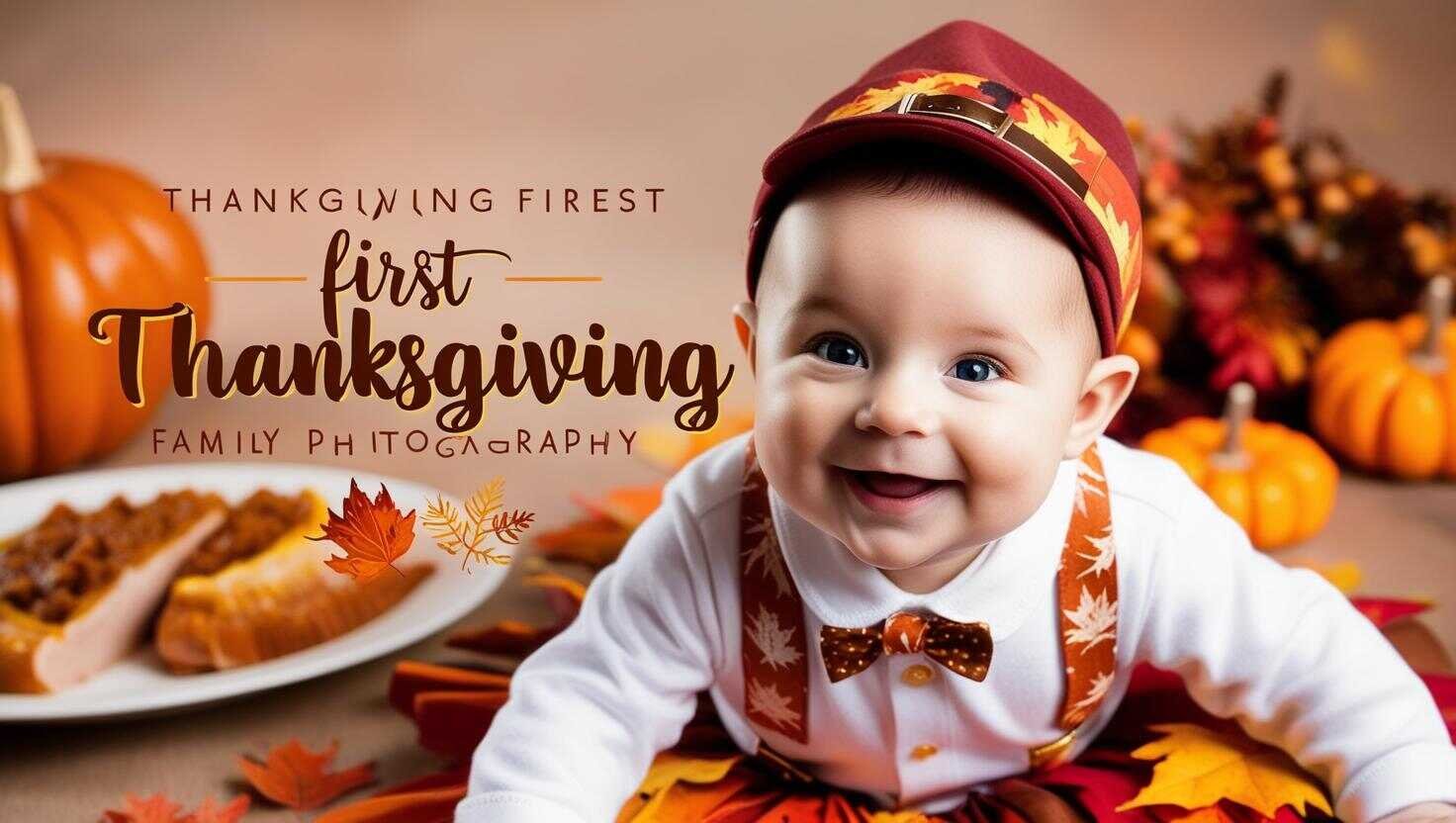 85+Capturing Baby’s First Thanksgiving with Cute Captions