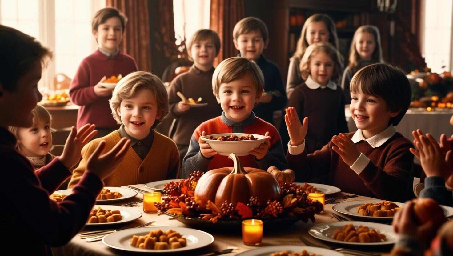 45 Simple Thanksgiving Blessings Every Child Can Share at the Dinner Table