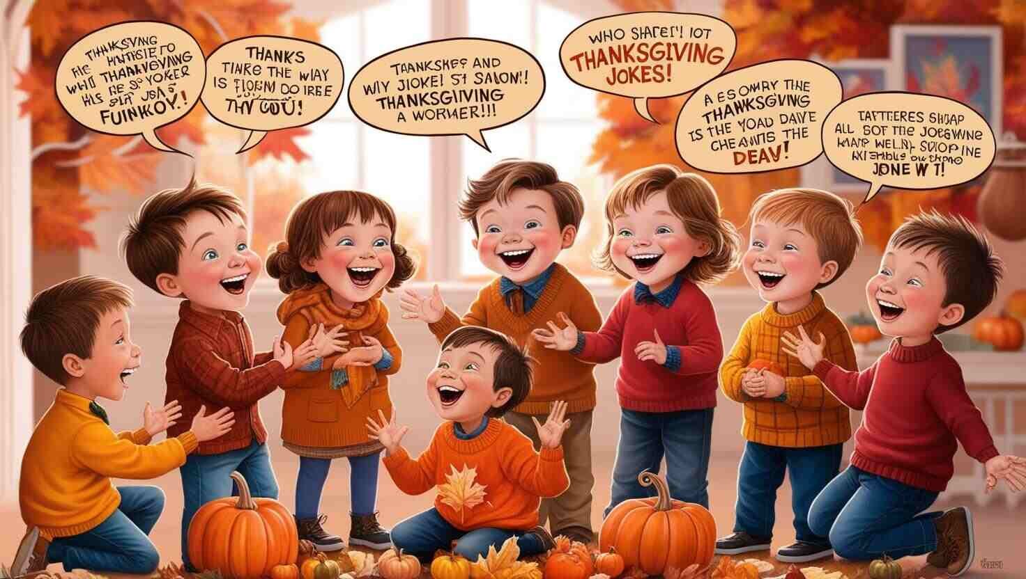 68 Thanksgiving Jokes For Kids To Get The Whole Family Laughing ... 68 Thanksgiving Jokes For Kids To Get The Whole Family Laughing ...