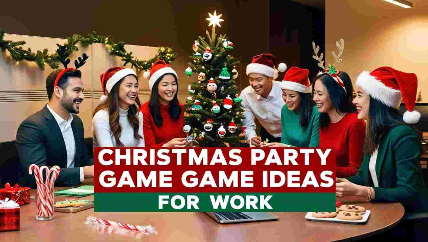 Must-Try: 20 Festive Christmas Games For The Office 🎄 🎉 - Holiday DIY ...