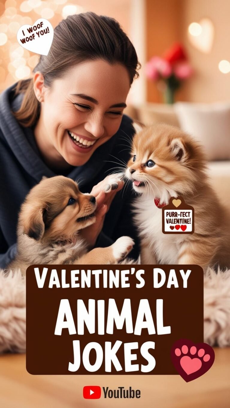 Valentine’s Day Animal Jokes: 50+ Wildly Funny & Adorable Laughs ...