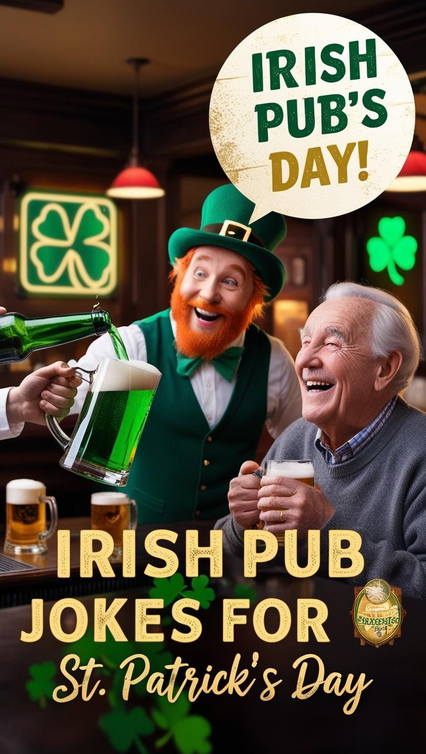 Everyone’s Laughing At These 40 Irish Pub Funny St. Patrick’s Day Jokes ...