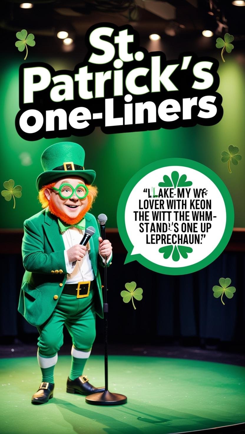 50 Quick St. Patrick’s Day One-Liners That Hit - Kaveesh Mommy