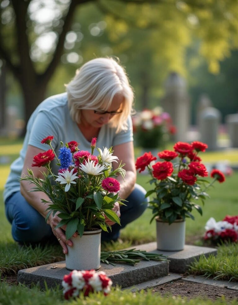 11 Grave Decorations That Beautifully Honor The Fallen (You'll Need ...